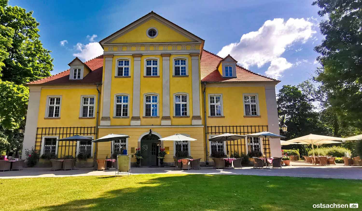 Schloss Lomnitz & Hotel Pałac Łomnica entdecken • Ostsachsen.de