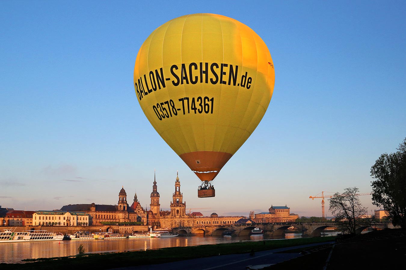 Ballonfahrt über Dresden - Ein Abenteuer über der Stadt • Ostsachsen.de